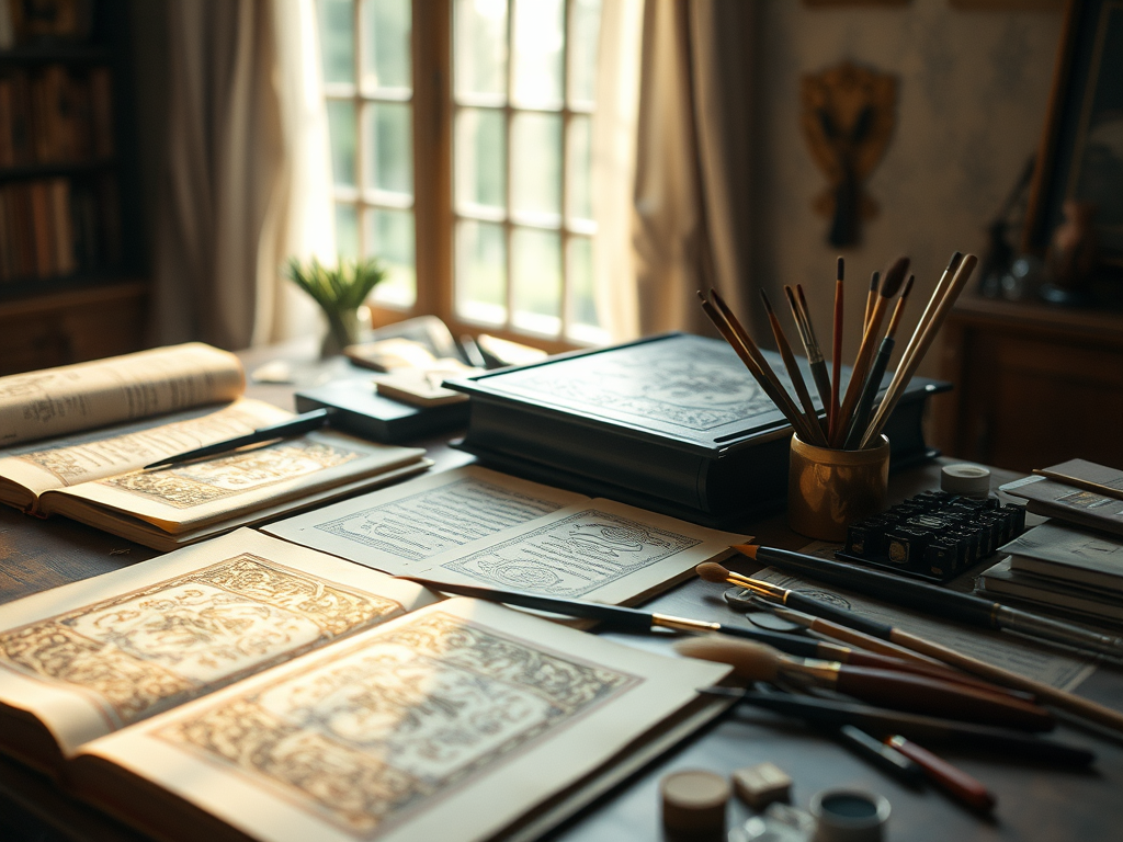 Comment réussir ses premières enluminures : un guide pour les débutants ...